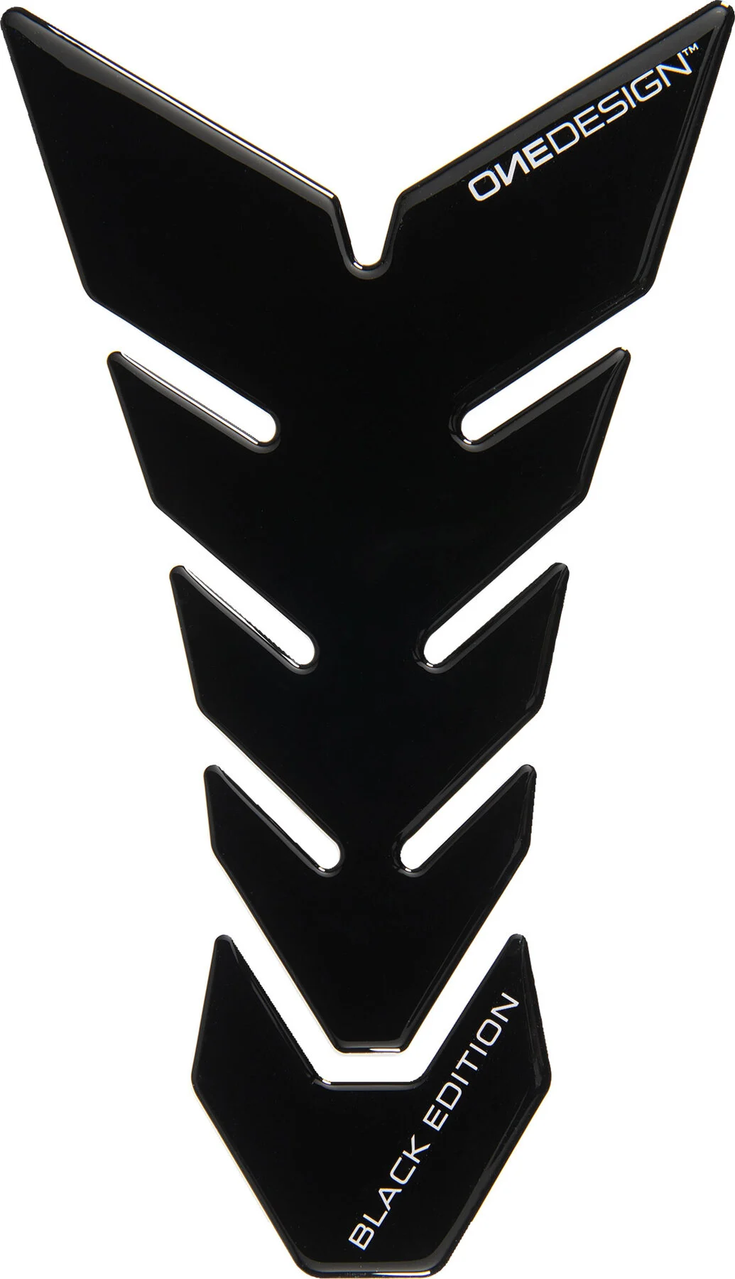 One Design TANK PAD BLACK EDITION BLACK, INDIV., 23.5X13 CM