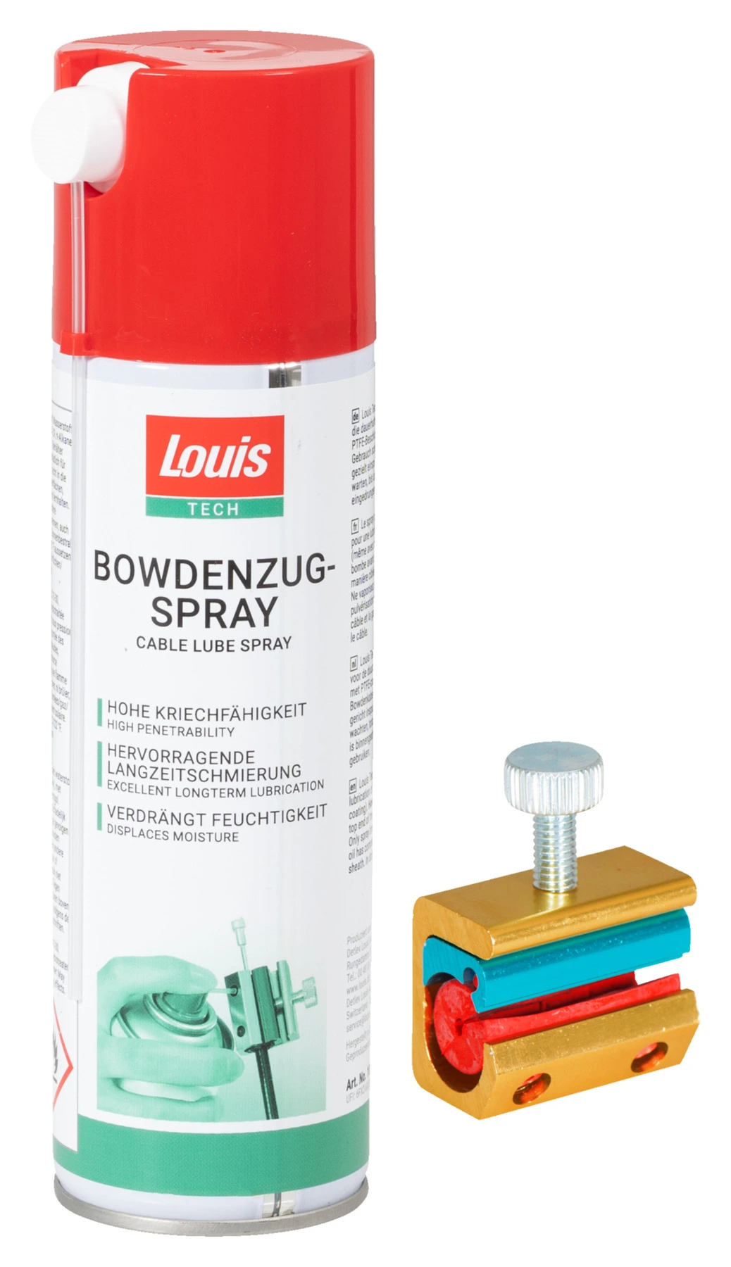 Louis Tech SET:CABLE OILER+SPRAY 300ML + OILER