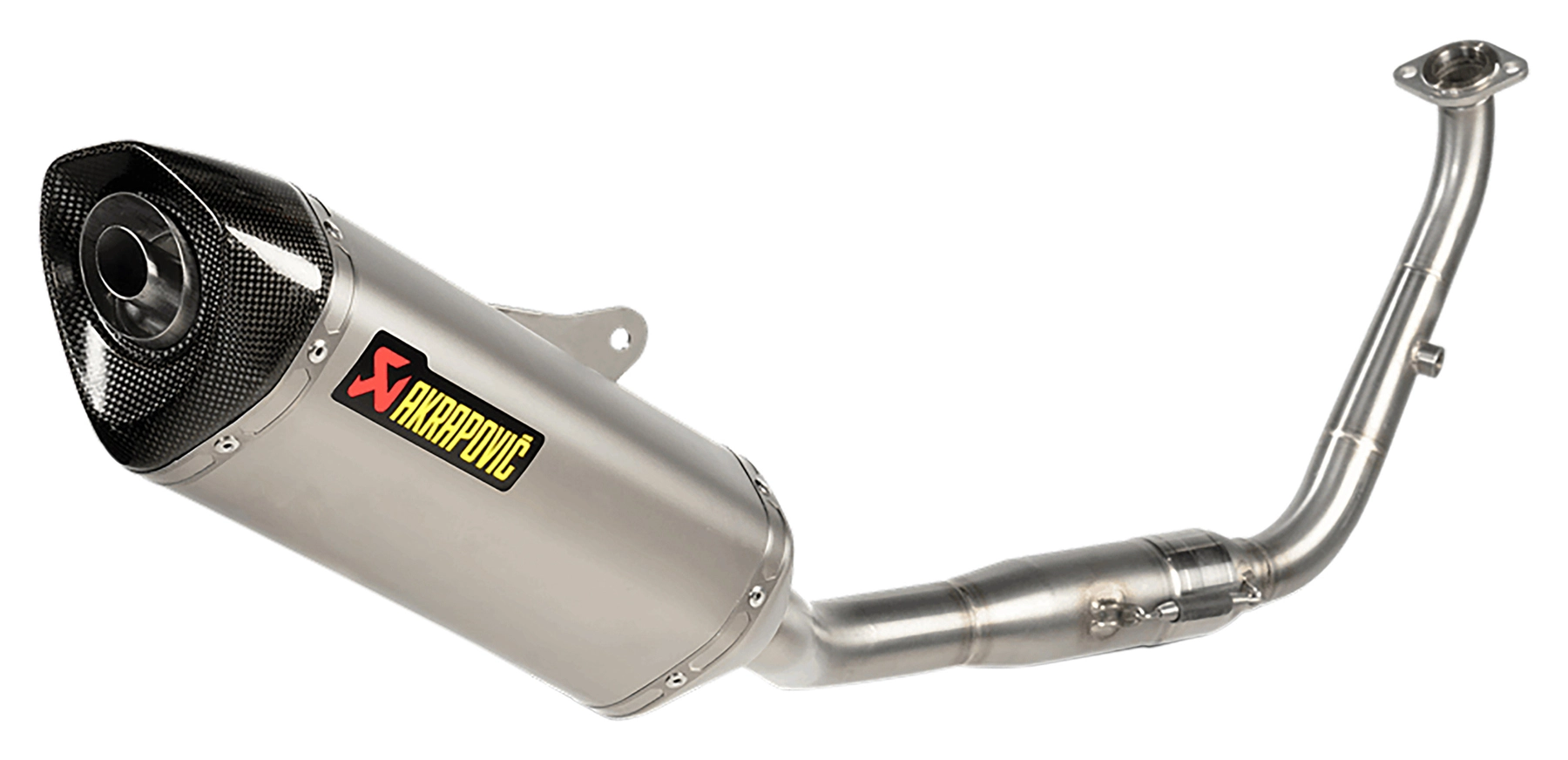 Akrapovic Racing-Line exhaust system with EG-BE