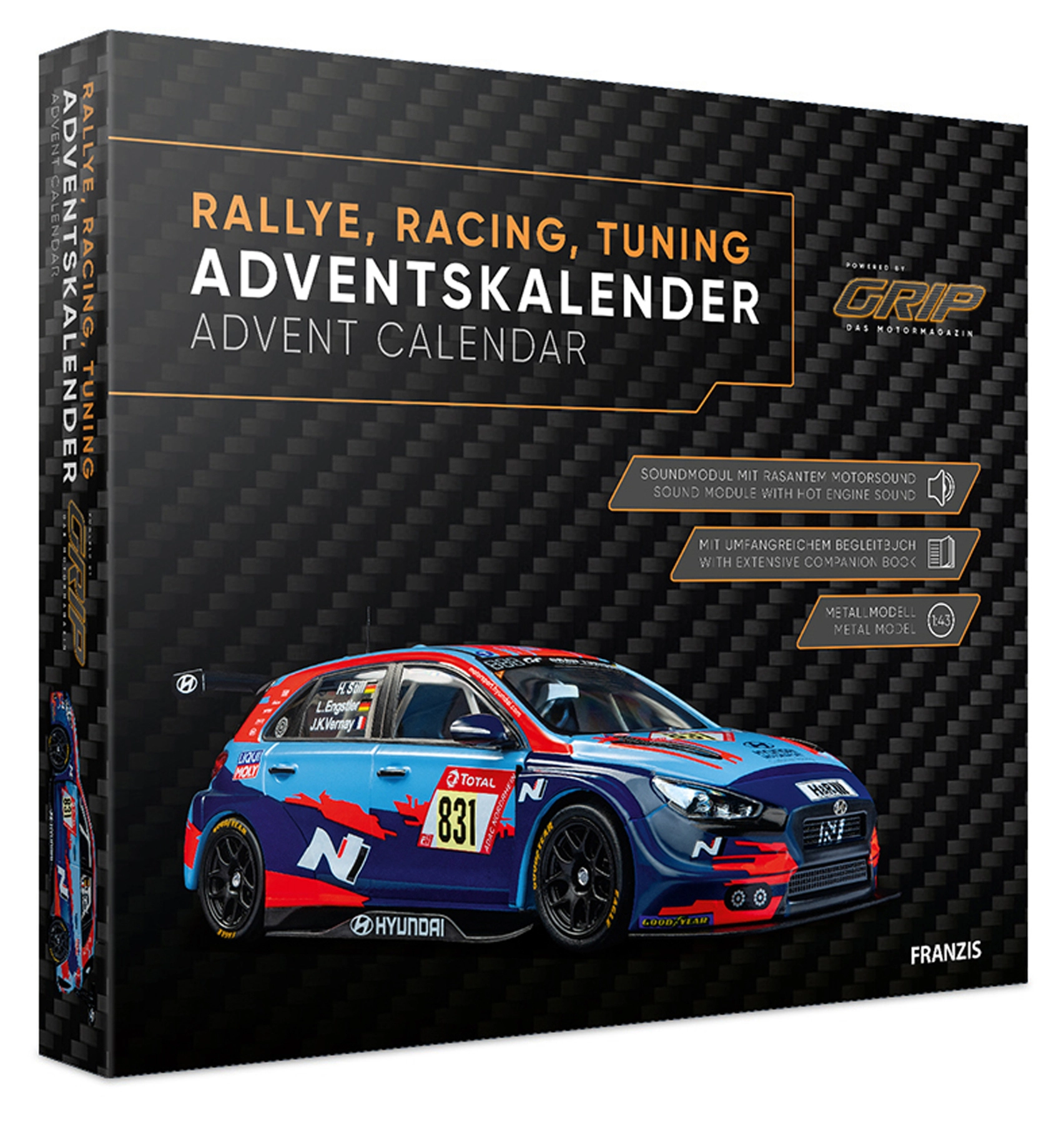 Franzis Adventskalender Rallye, Racing, Tuning Adventskalender Rallye ...