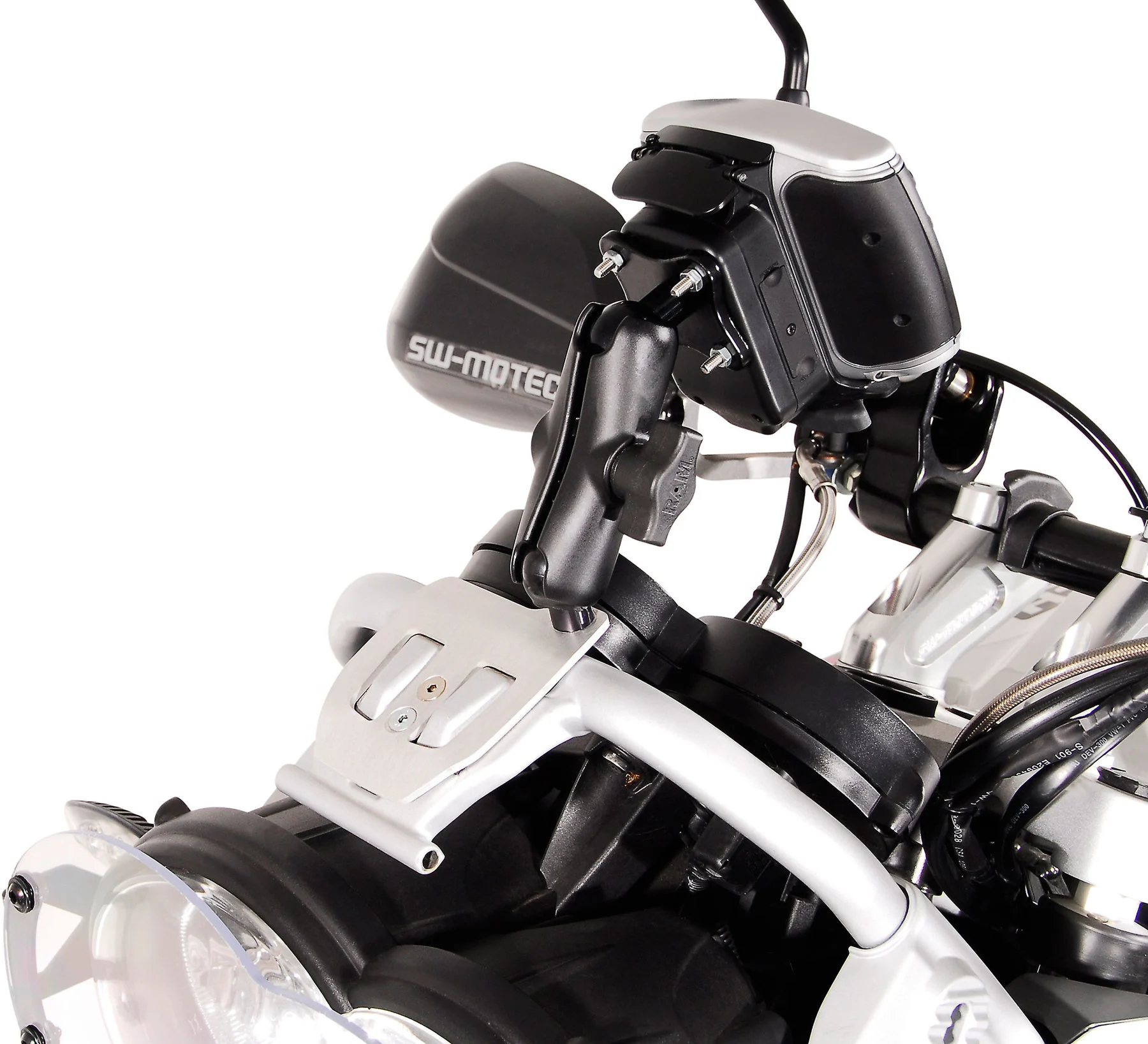 SW-Motech Uchwyt do nawigacji do mot. BMW R1200GS Uchwyt do nawigacji ...