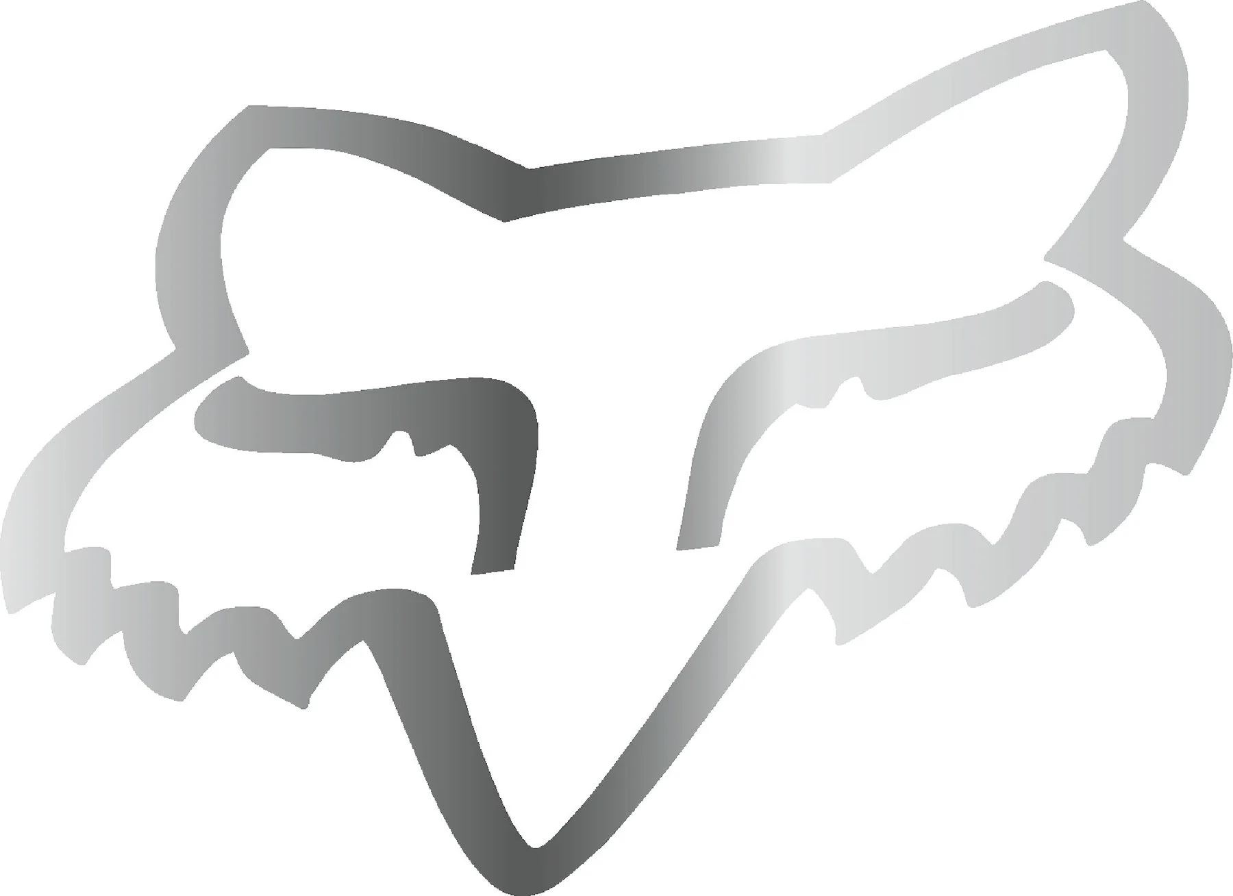 FOX Head Tdc 2 Inches Sticker Head Tdc 2 Inches Sticker