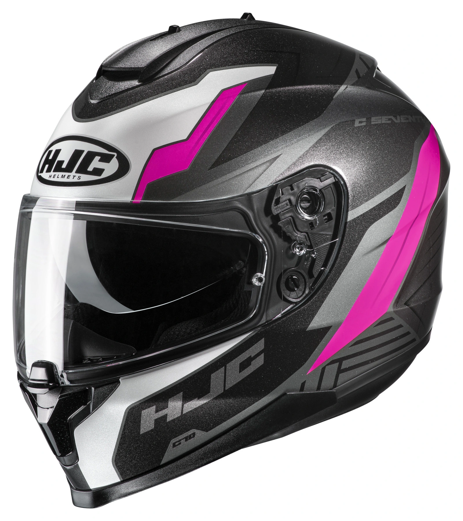 HJC HJC C70 SILON MC8 GR.XS MT.SCHW. WEIS PINK