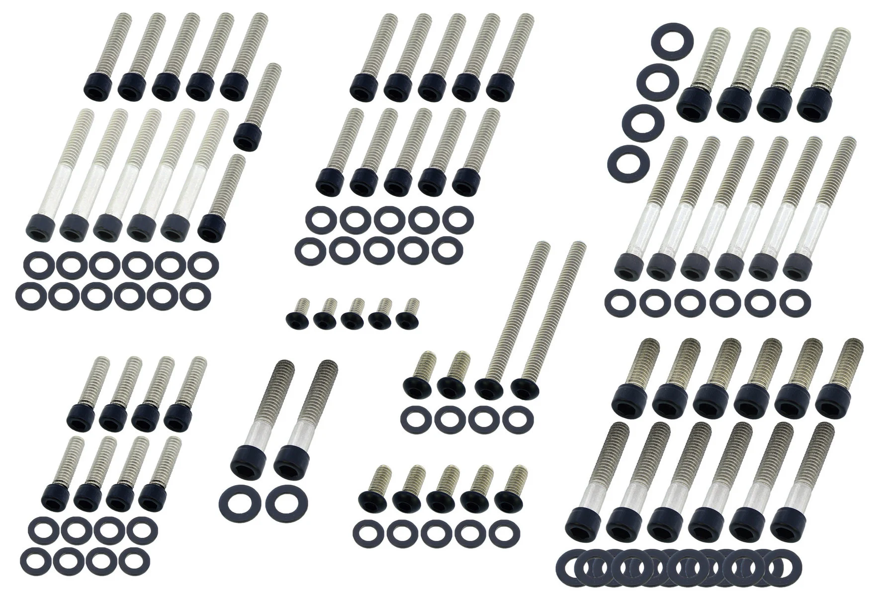 Screws4Bikes Bolt sets HD Dyna and Softail