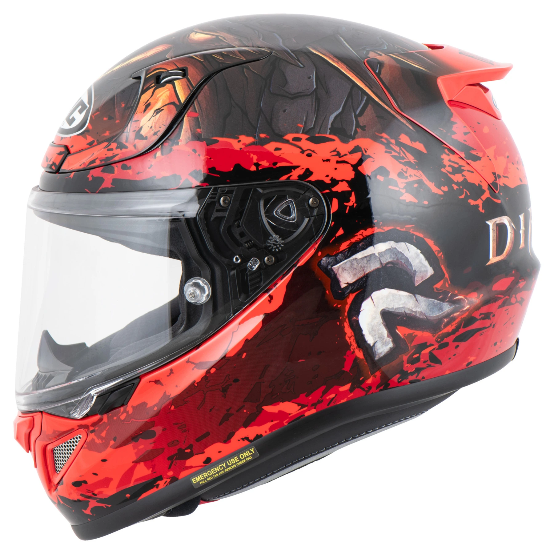 HJC RPHA 12 Diablo Blizzard MC1 low-cost | Louis 🏍️