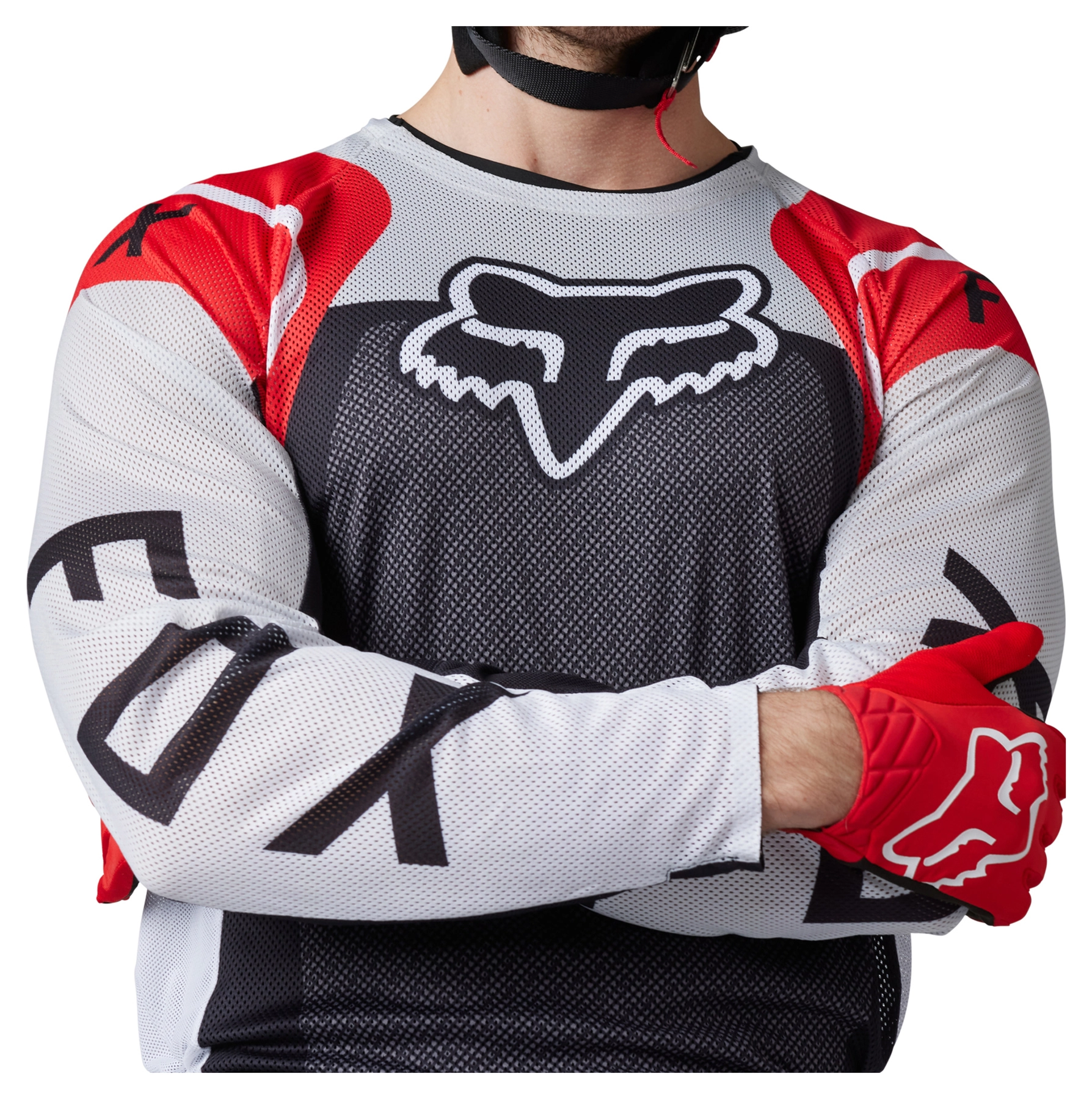 Fox FOX AIRLINE SENSORY MT.XL JERSEY FLUO ROOD
