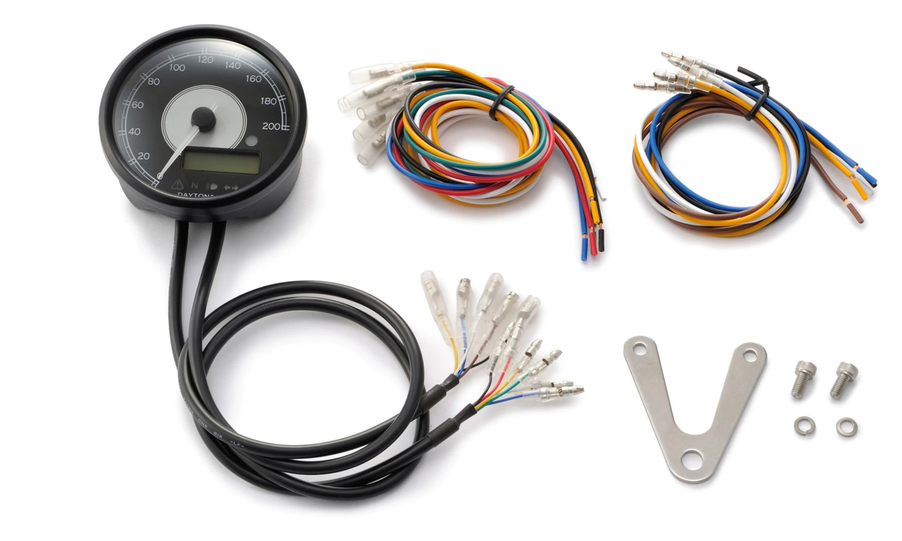 Daytona Corporation DAYTONA VELONA80 SPEEDOMETER 200KM/H BLACK