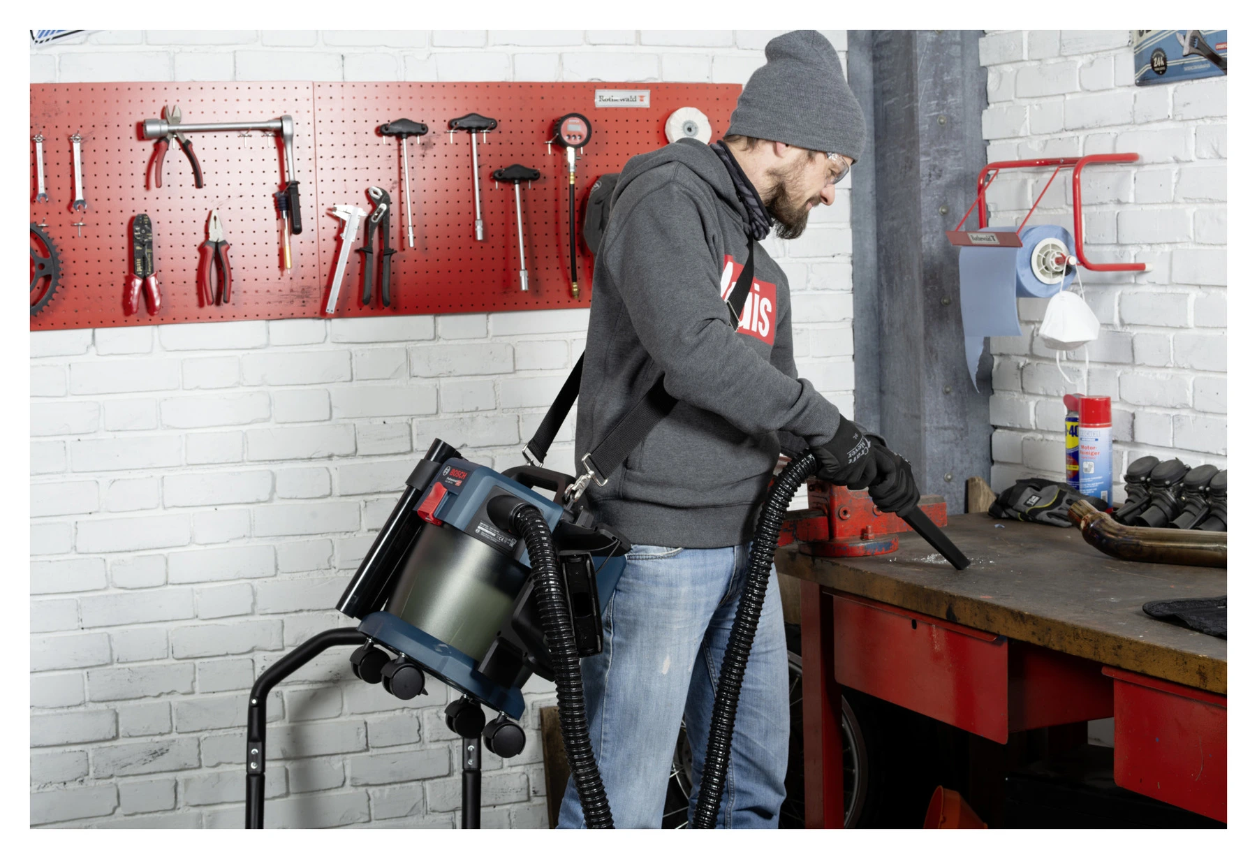 BOSCH Akku Nass/ Trockensauger GAS 18V, 10L Akku Nass/ Trockensauger ...