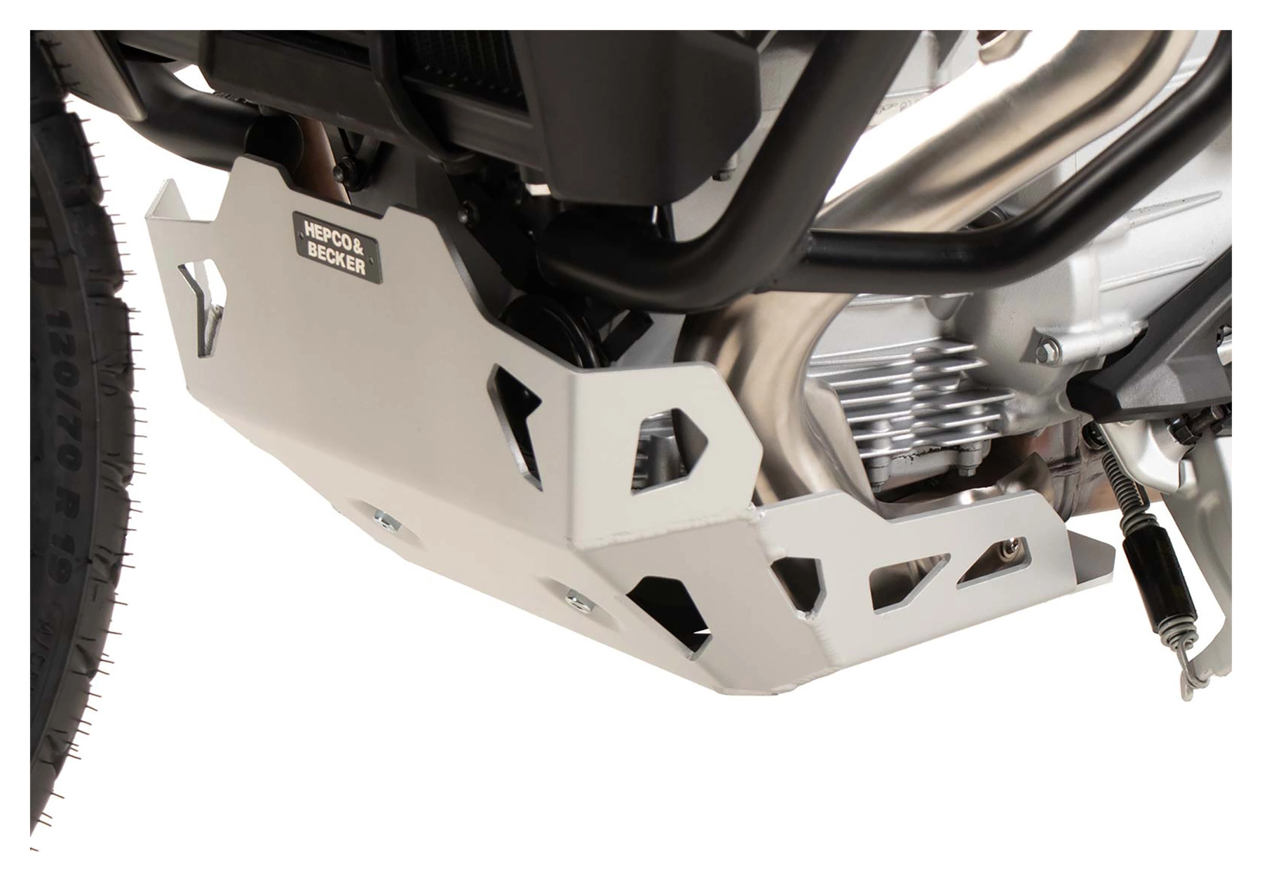 Hepco & Becker Hepco + Becker plaque sabot moteur alu pour divers modèles