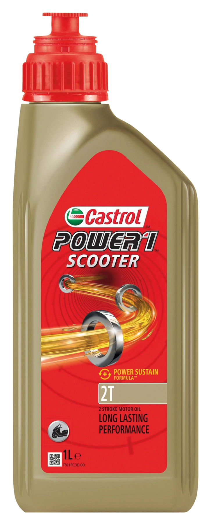 Castrol CAS E.OIL POW. 1 SCOOTER 2ST PART. 1L