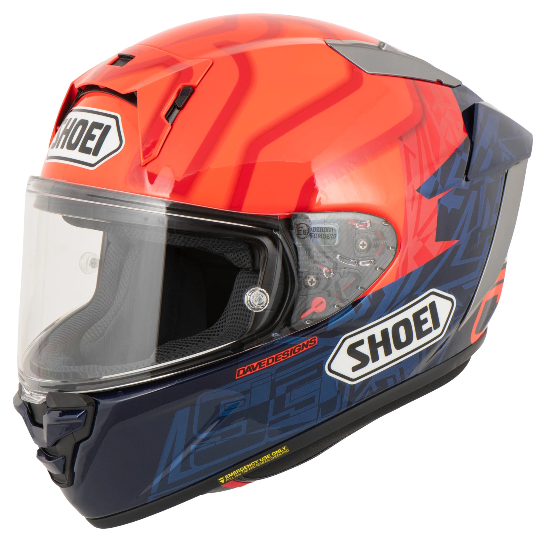 Shoei X-SPR Pro Marquez7 TC-1 Integralhelm