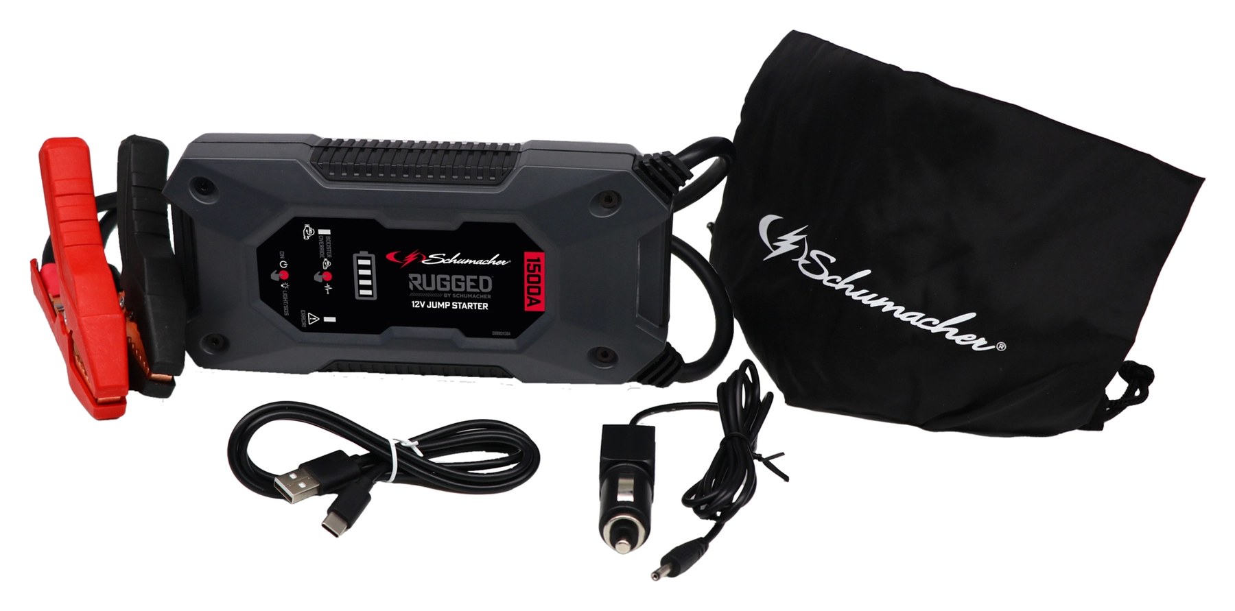 Schumacher 12V 1500A RUGGED LITHIUM STARTHILFE BOOSTER SBX462