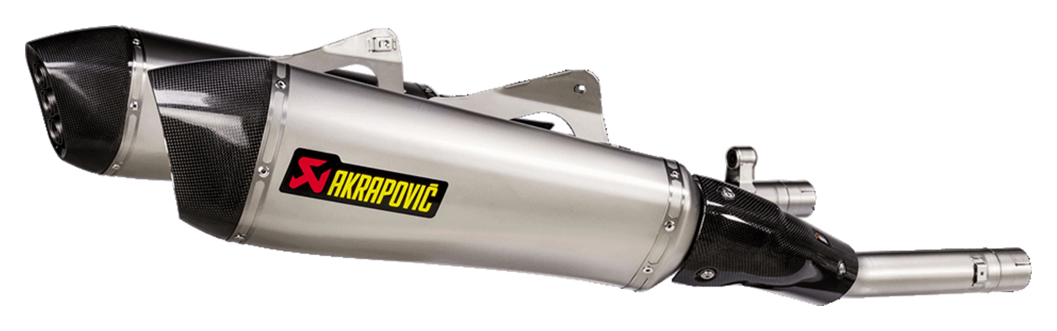 Akrapovic AKRAPOVIC Slip-on Line silenziatore Titanio, carbonio o ...