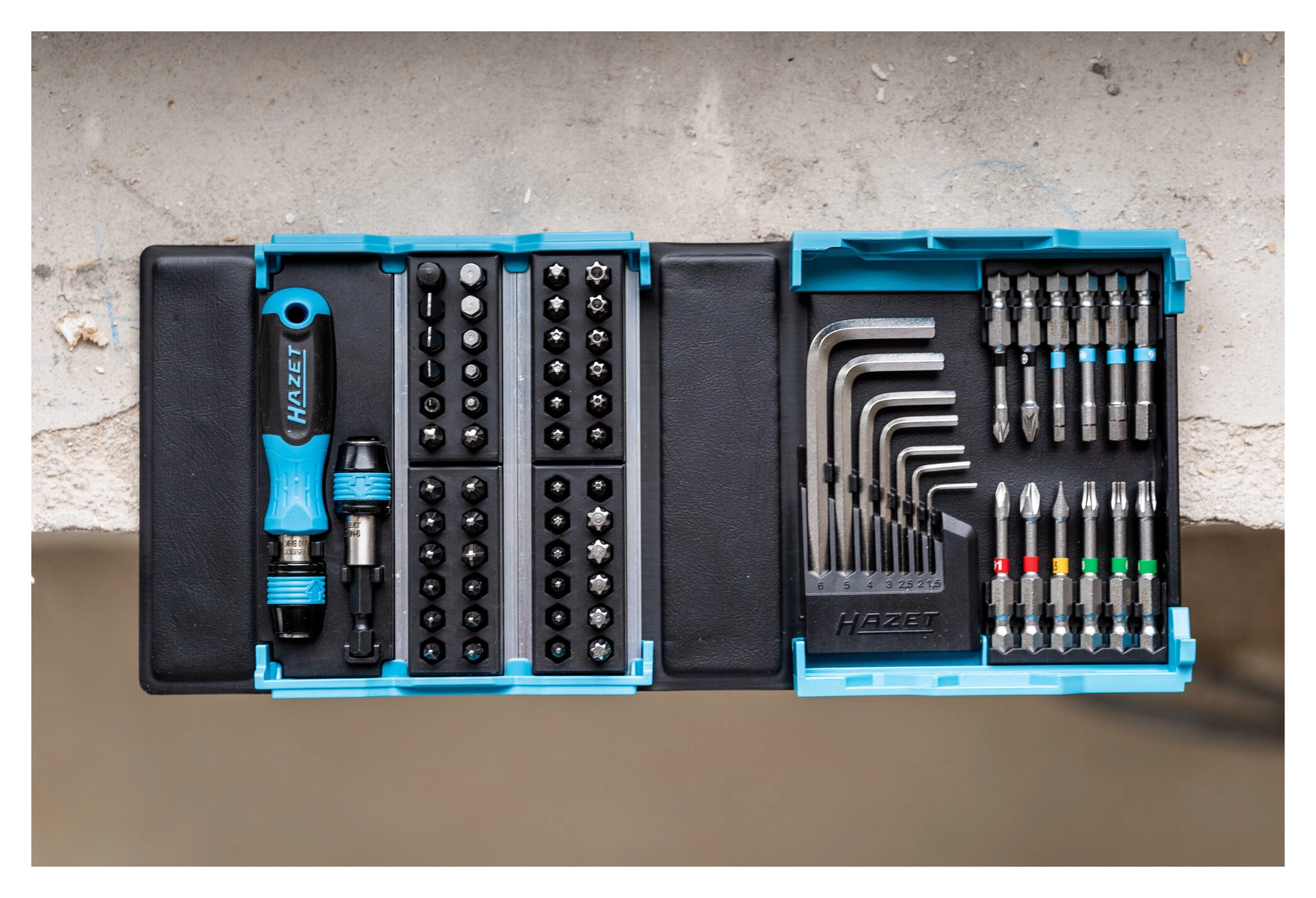Hazet HAZET SMARTCASE BIT SATZ 69-TEILIG günstig | Louis 🏍️