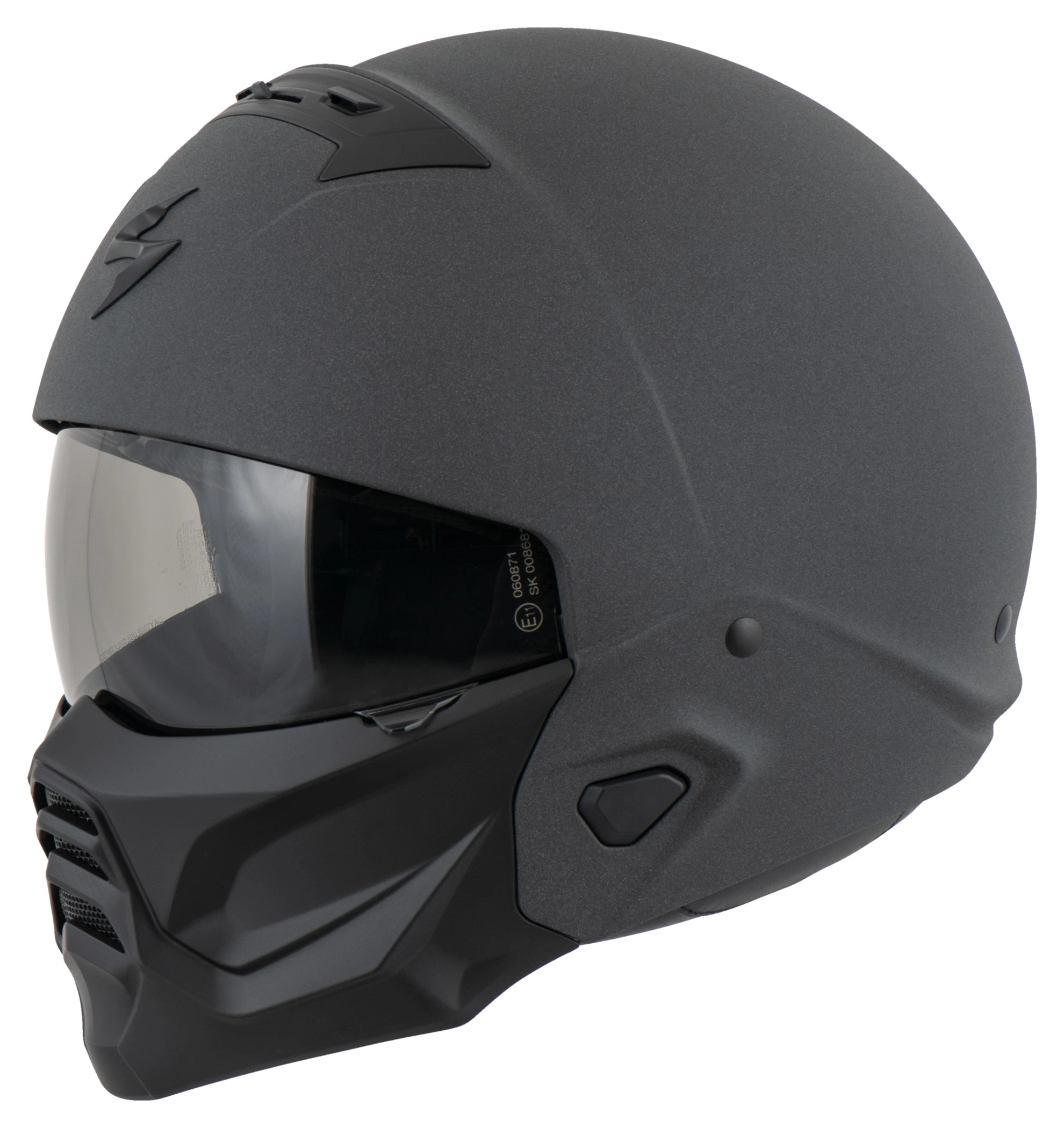 Scorpion Scorpion Exo-Combat II Graphite Jethelm