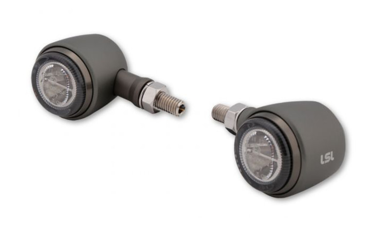 LSL Turn Signal Retro LED Black or Titanium