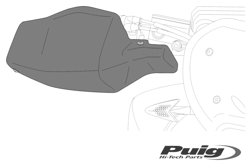 Puig puig handguards Pair low-cost | Louis 🏍️