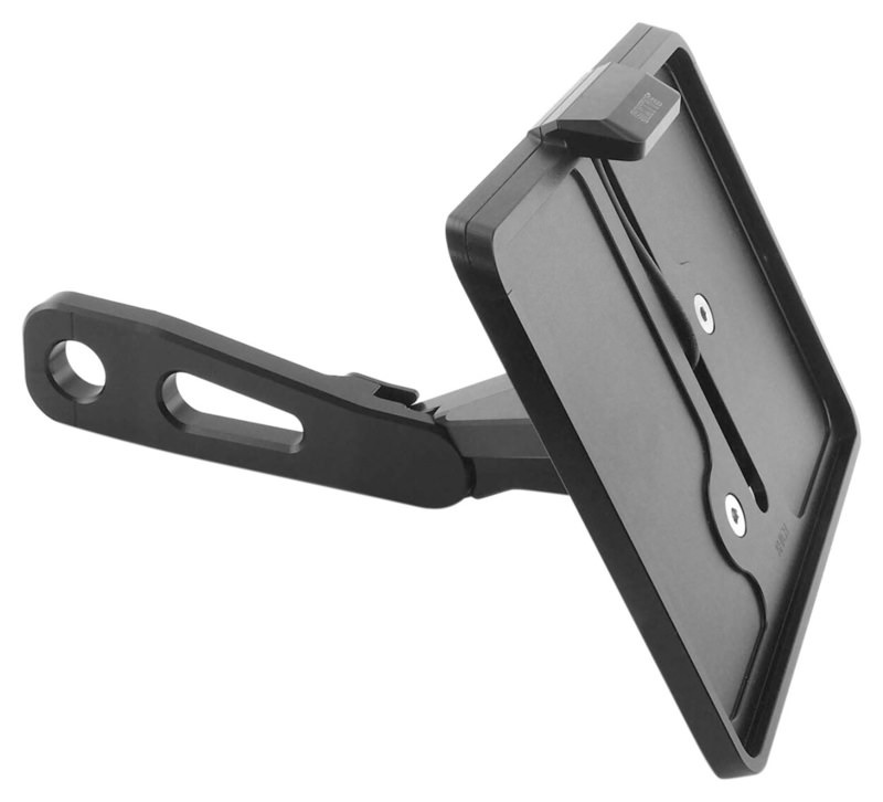 SIXTY6 Side number plate holder with ABE diverse models, aluminium