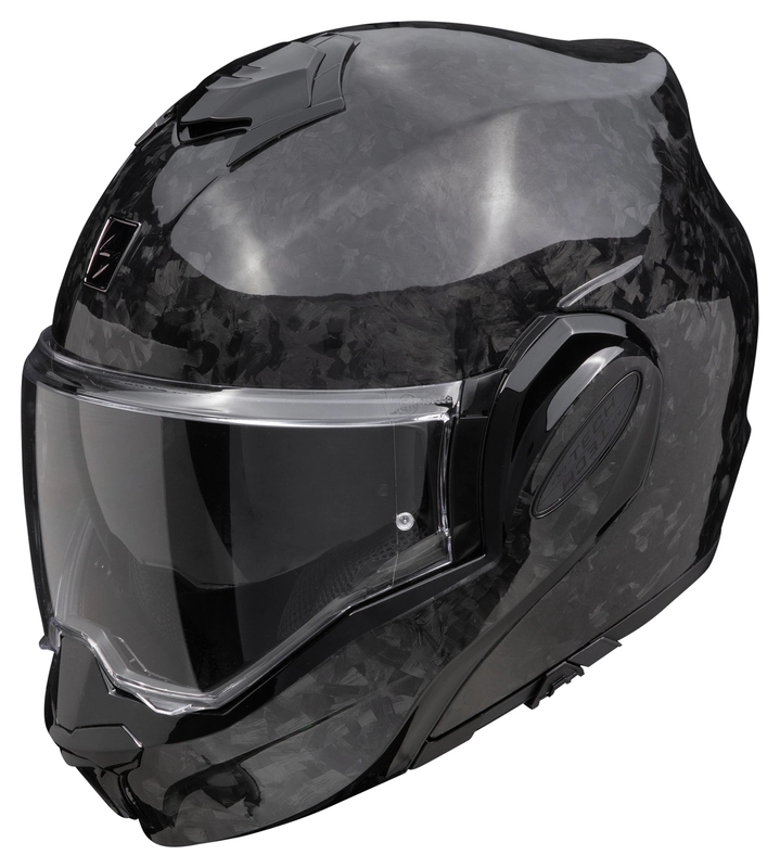 Scorpion Scorpion Exo-Tech Evo Carbon Onyx Flip-Up Helmet